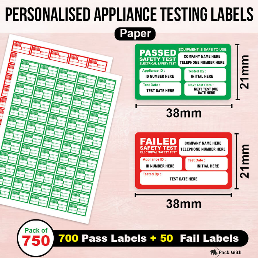 Pass Pat Green Testing Labels/Green Pat Labels/Testing Labels ...